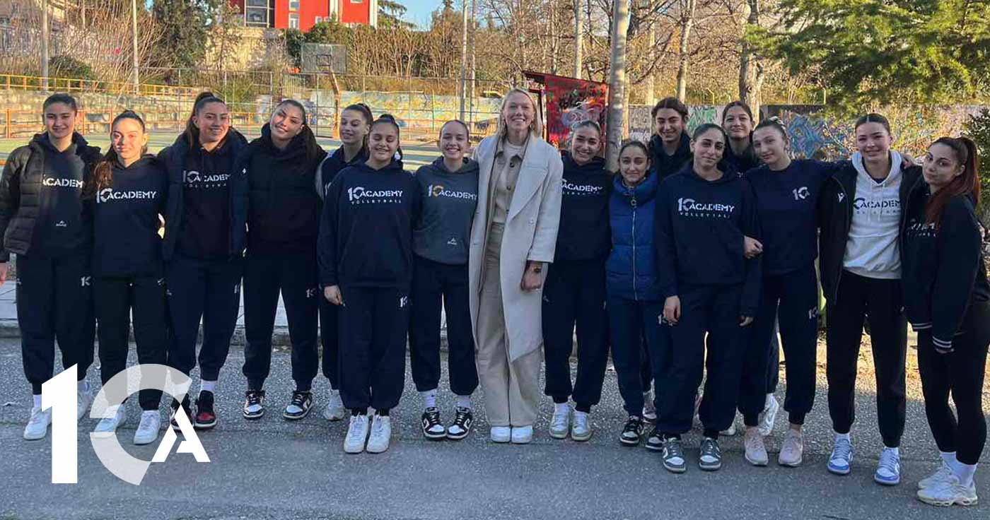 Η Κατερίνα Γιώτα επισκέφτηκε τη 10Academy - 10A